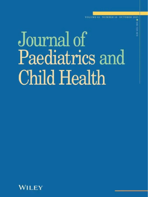 Journal of Paediatrics and Child Health | Pubrica